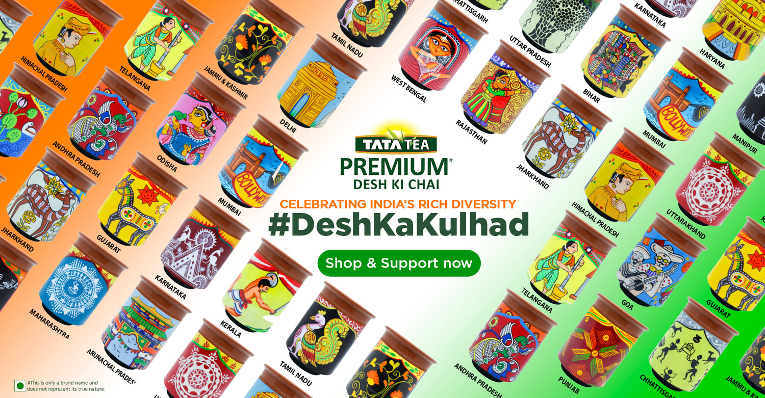 Rare Planet - Pioneers in Terracotta Handpainted Kulhad Coffee Mugs by